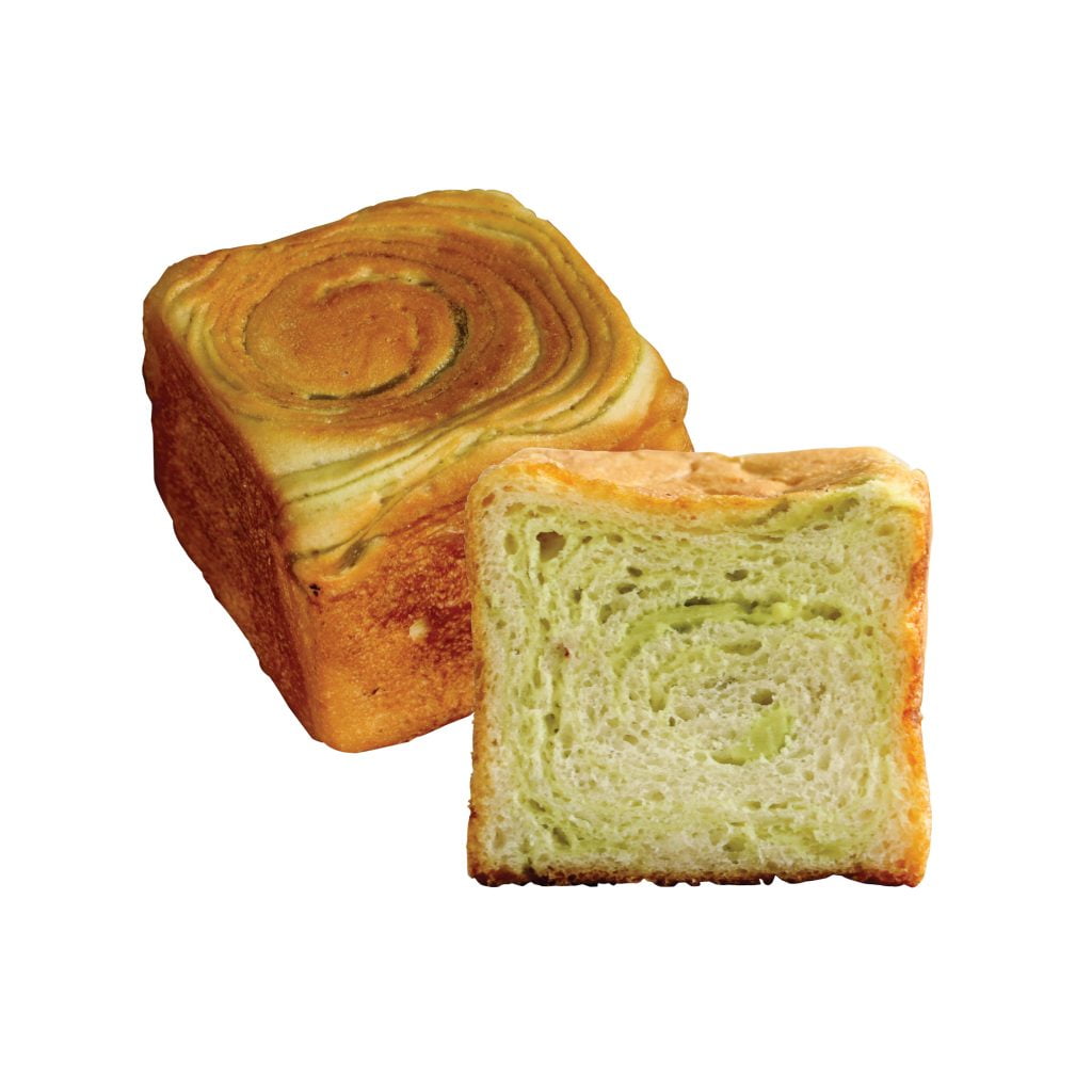 Shokupan Pandan Marble - Hogan Bakery